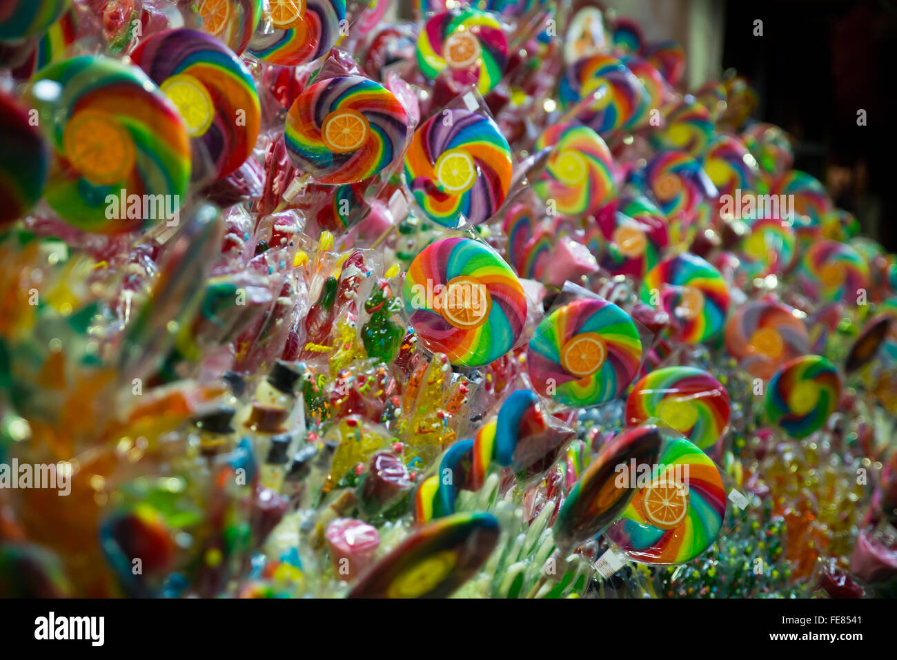 Candy stand hi-res stock photography and images - Alamy