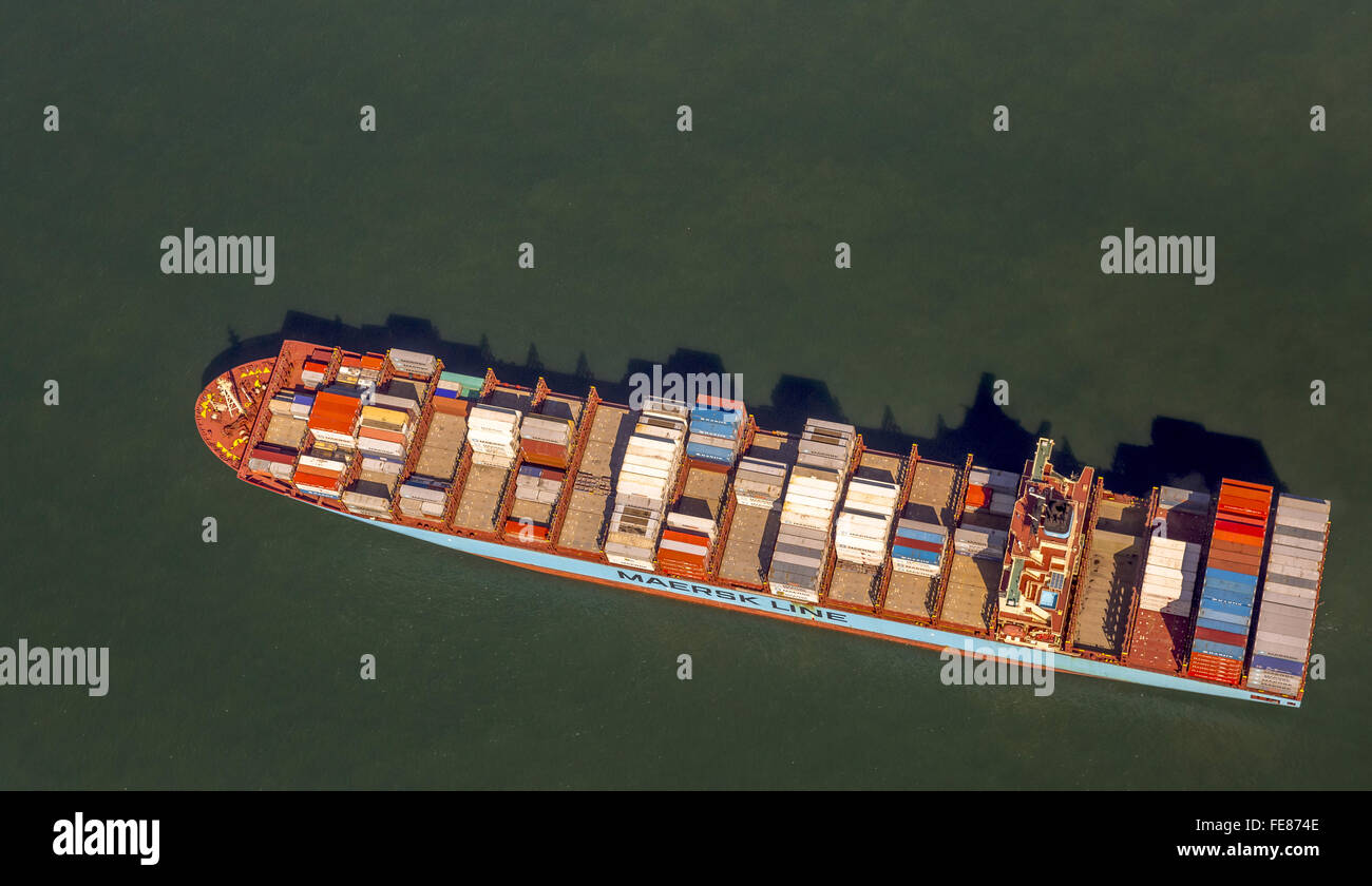 Maersk Container Aerial High Resolution Stock Photography and Images ...