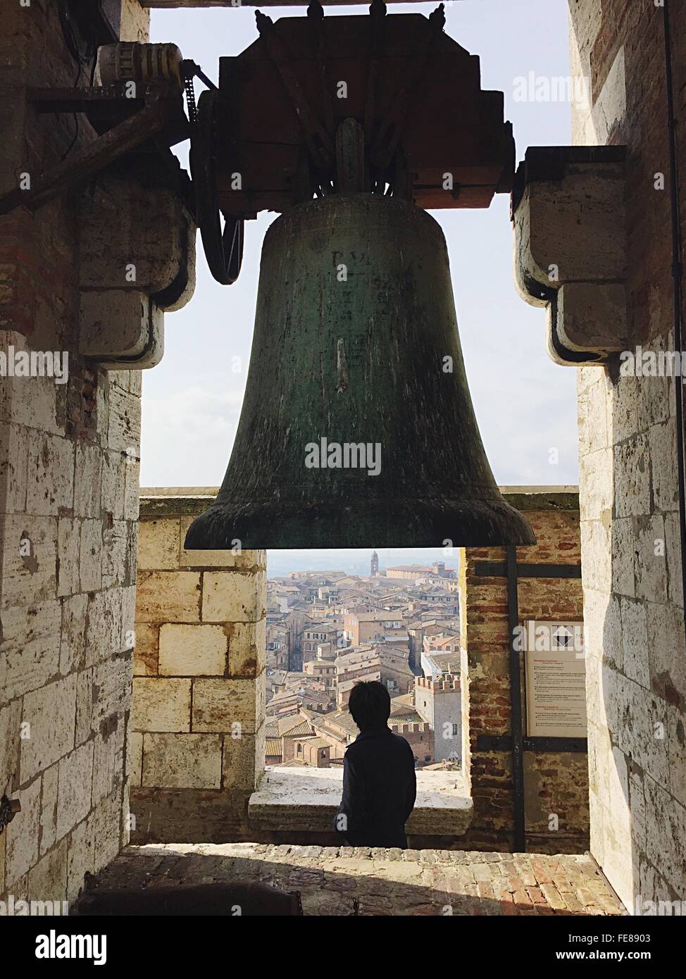 One bell and an old tower hi-res stock photography and images - Alamy
