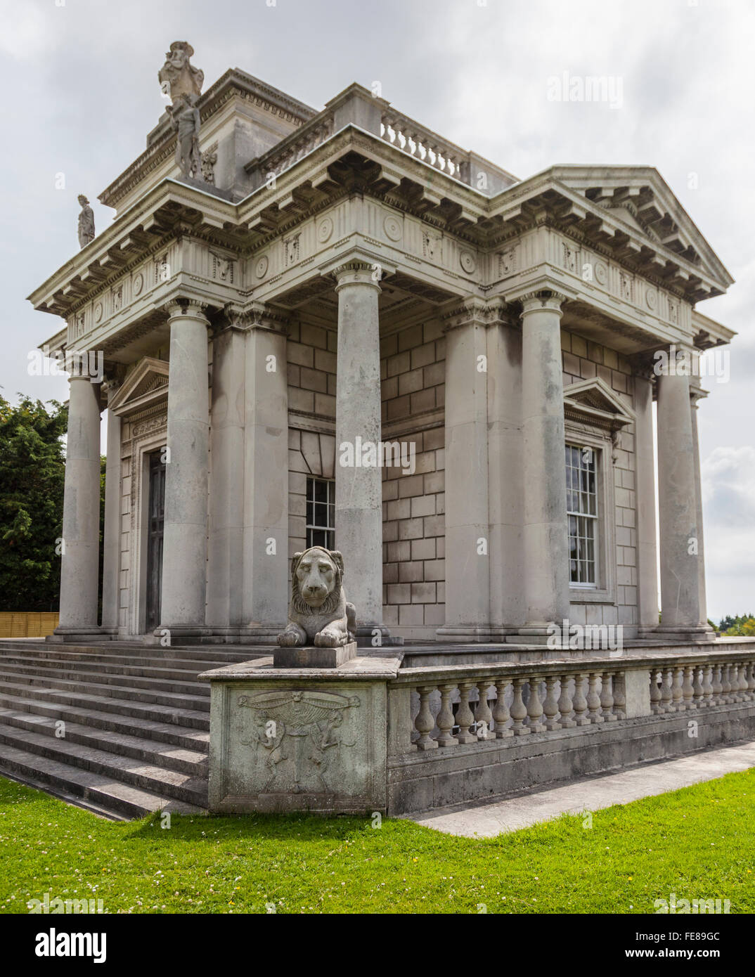 Exterior of the Casino ('little house') at Marino, a Dublin suburb ...