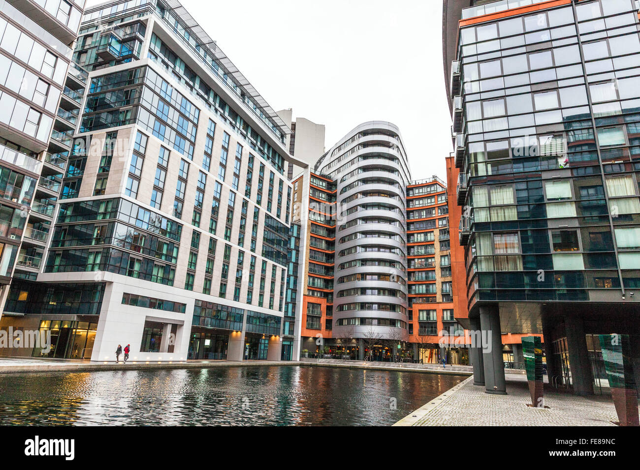 Paddington basin, London, England, UK Stock Photo - Alamy