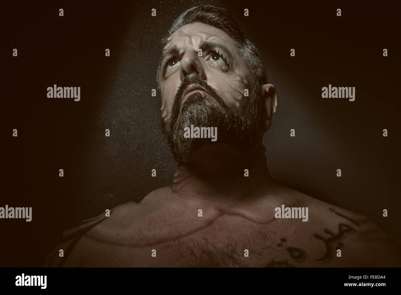 Disfigured face hi-res stock photography and images - Alamy