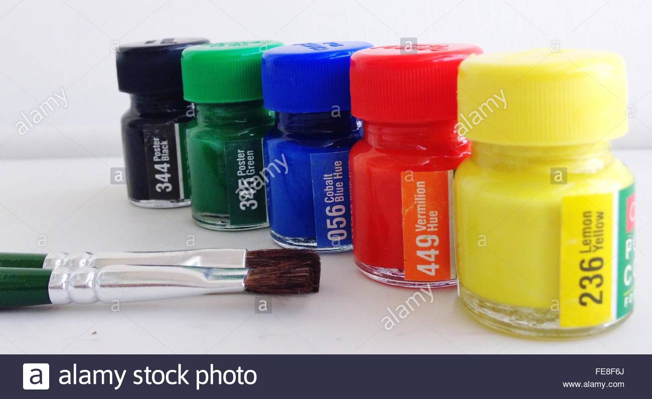 Paint Bottles Stock Photos & Paint Bottles Stock Images - Alamy