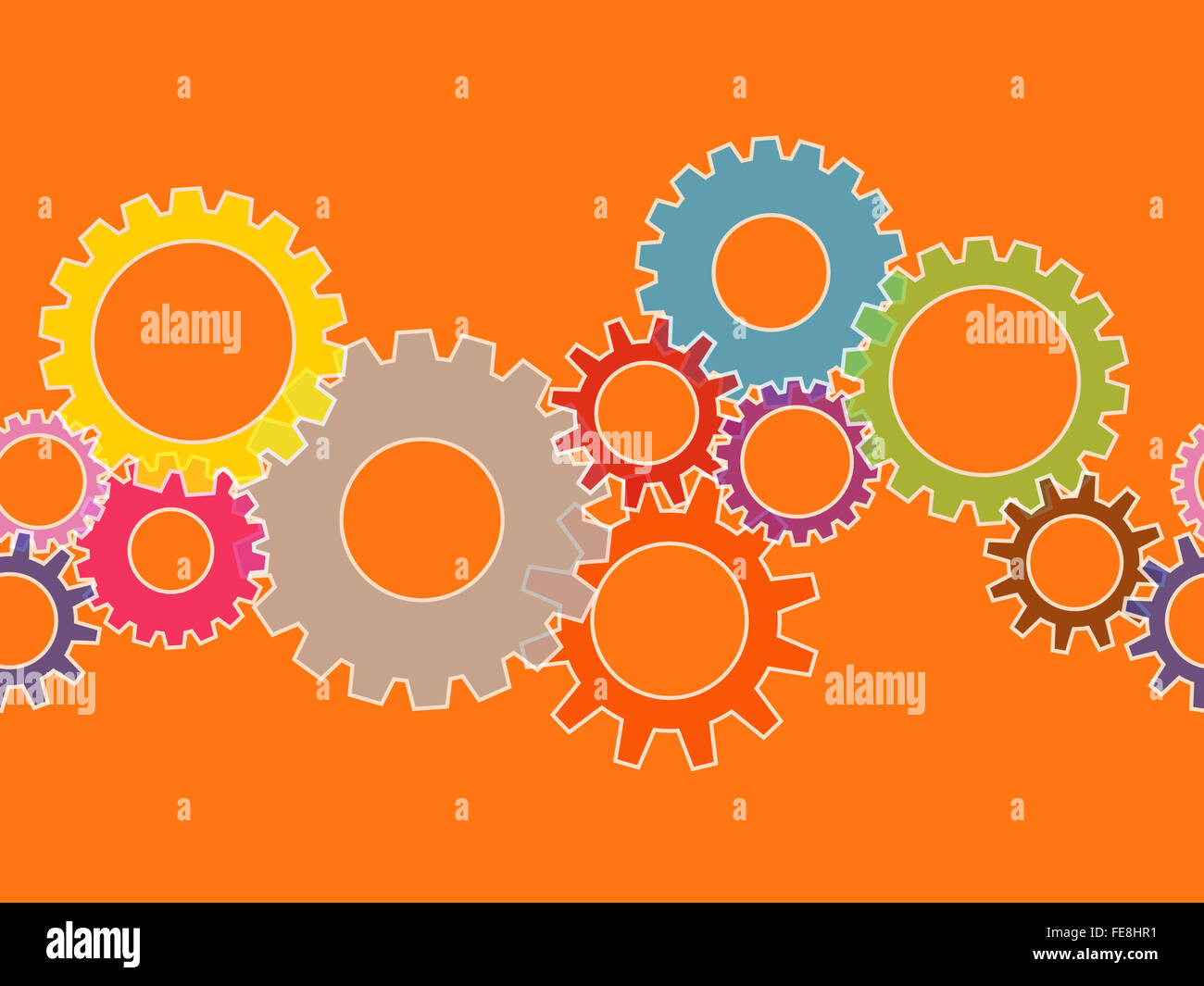 Cog pattern hi-res stock photography and images - Alamy