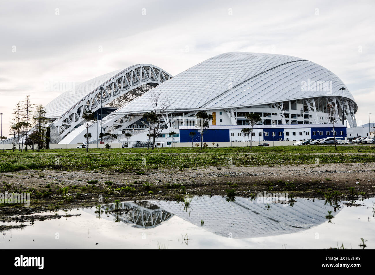 Olympic stadium, Sochi Stock Photo - Alamy