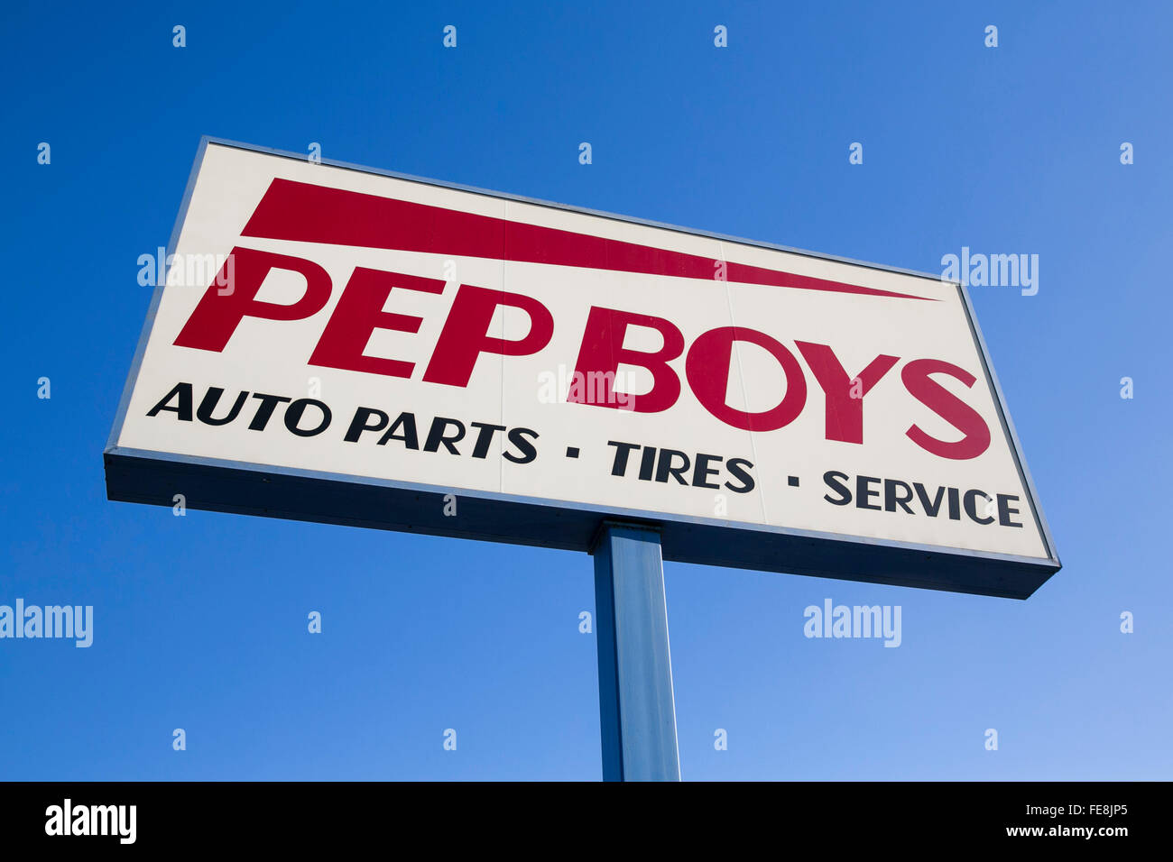 Pep boys sign hi-res stock photography and images - Alamy