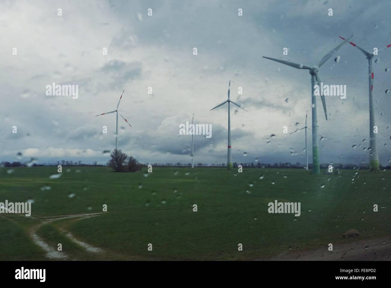 Car wind farm hi-res stock photography and images - Alamy