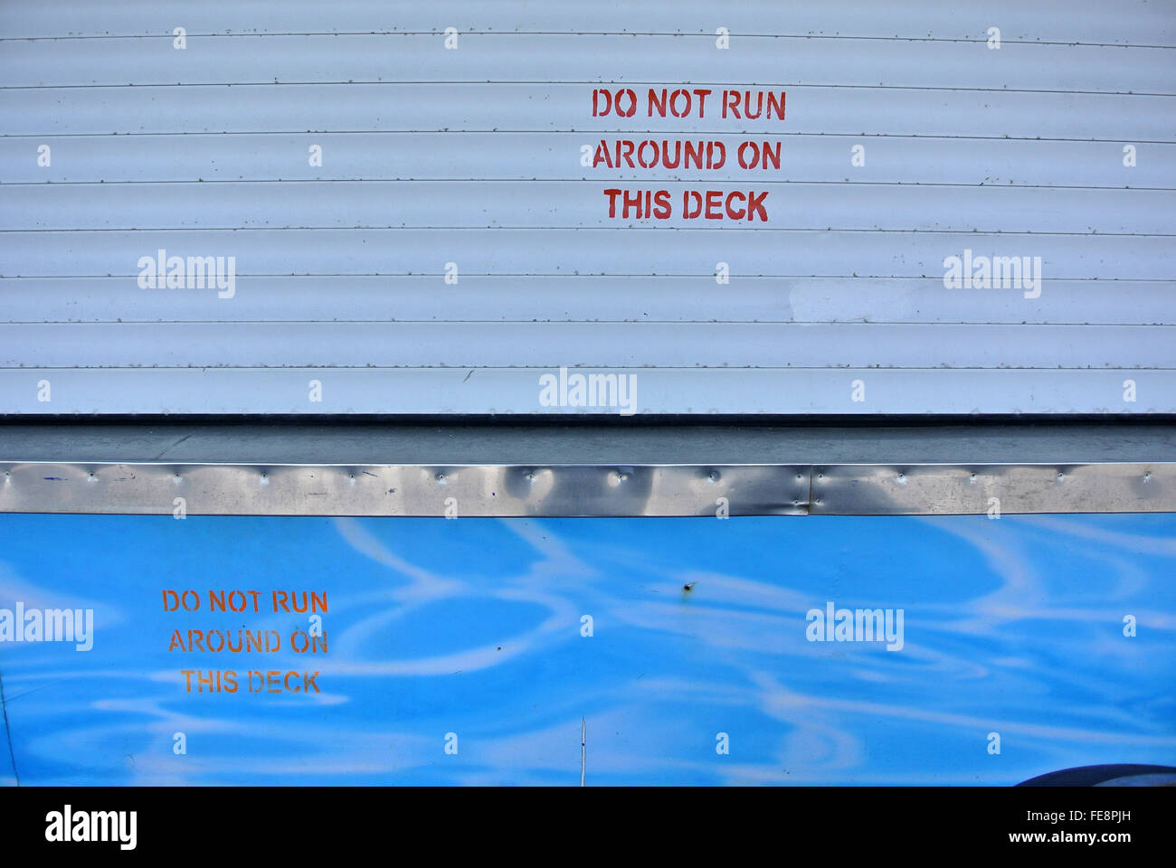 Pool Warning High Resolution Stock Photography and Images - Alamy