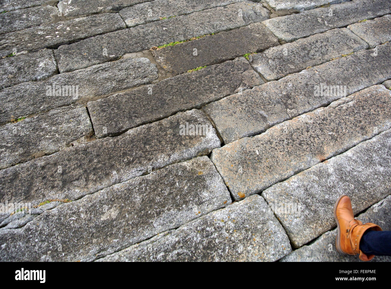 One foot on pavement hi-res stock photography and images - Alamy