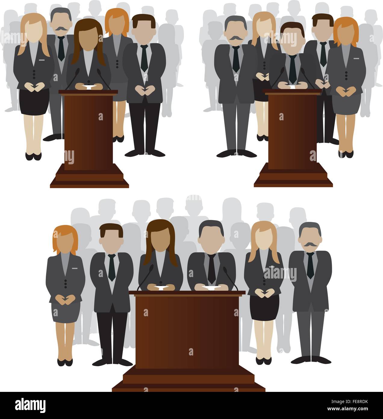 Candidate community group Stock Vector Images - Alamy