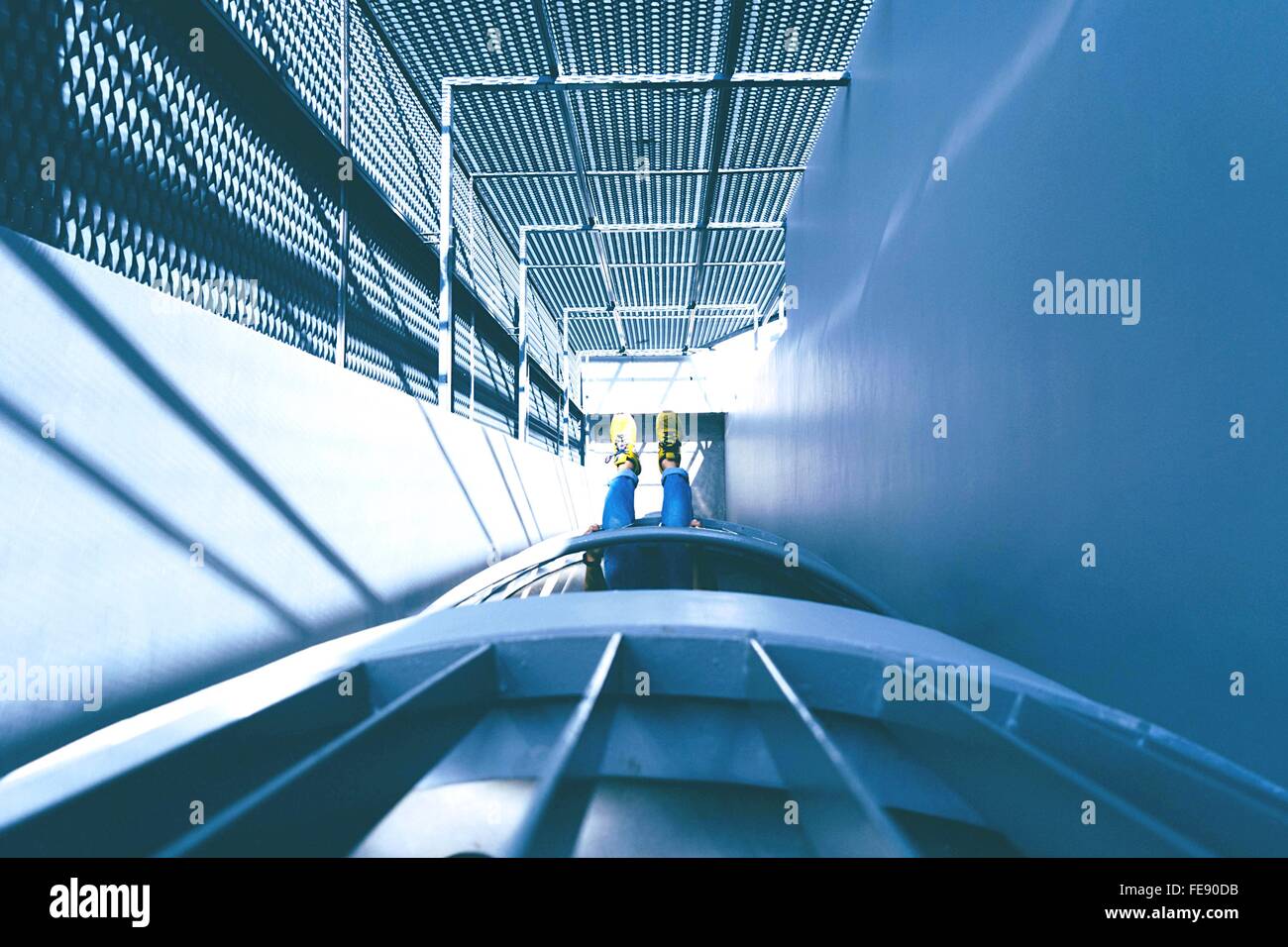 Dangling leg hi-res stock photography and images - Alamy