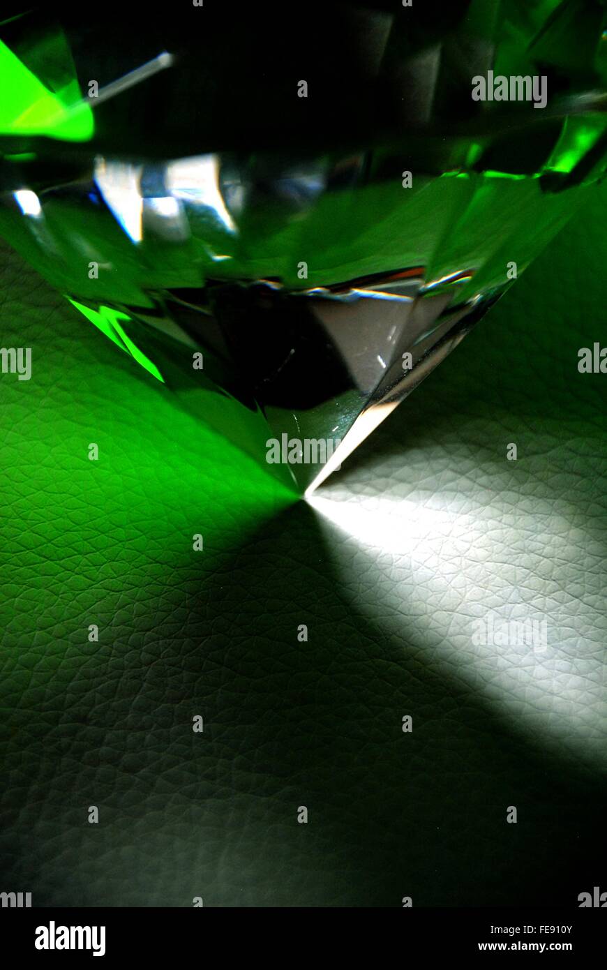 Close-Up Of Diamond Stock Photo - Alamy
