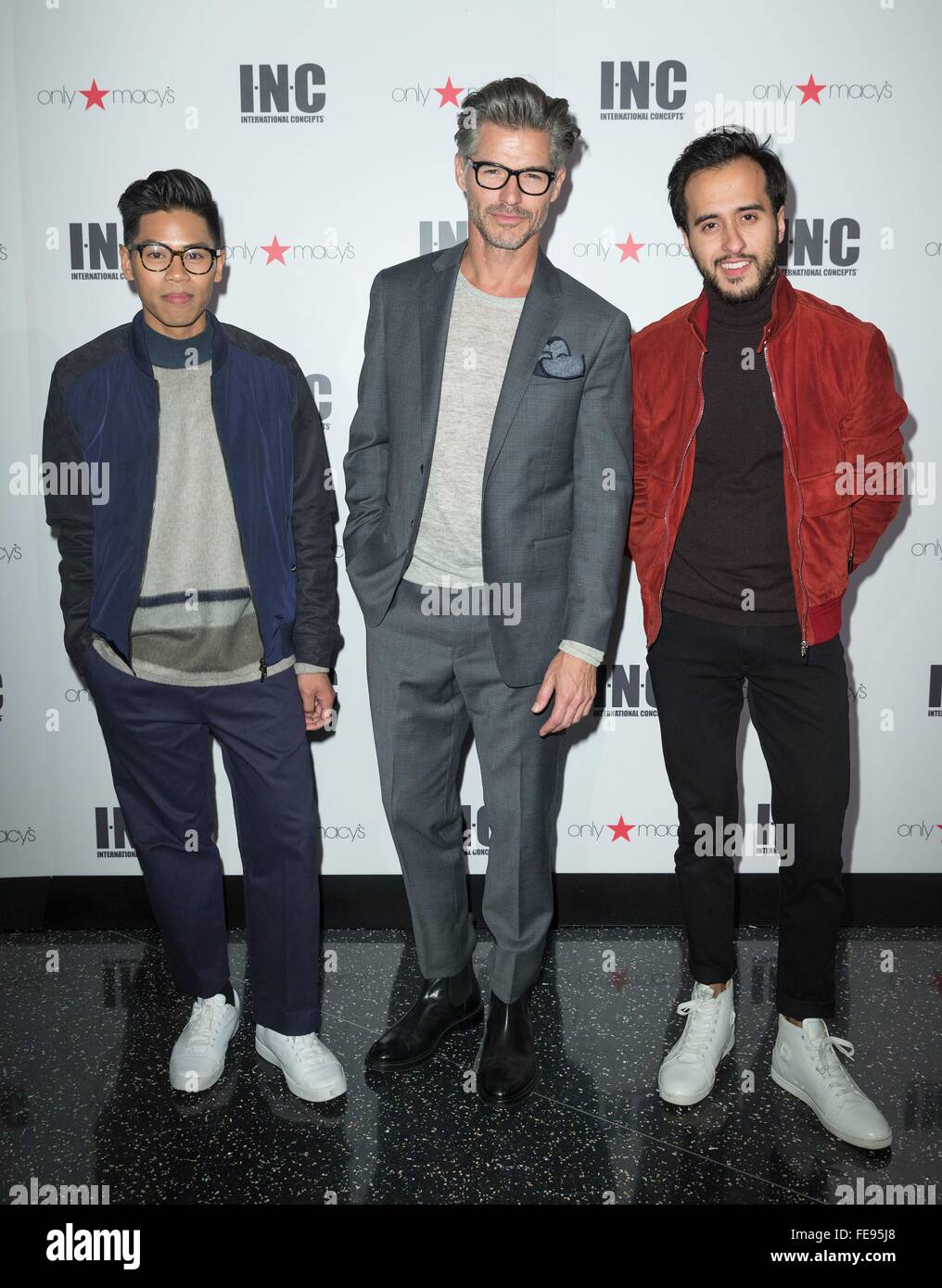 New York, NY, USA. 4th Feb, 2016. Anthony Urbano, Eric Rutherford, Moti ...