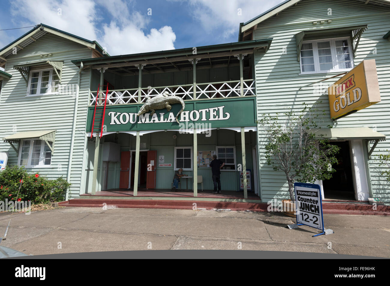 Koumala Hotel, Koumala, Queensland, Australia Stock Photo - Alamy