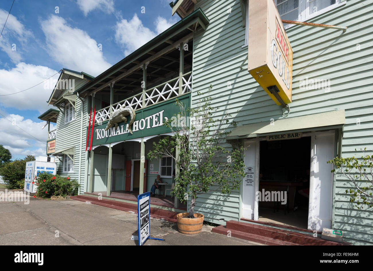 Koumala Hotel, Koumala, Queensland, Australia Stock Photo - Alamy