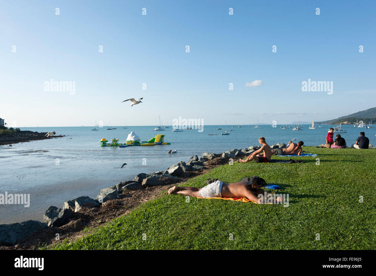 Airlie Beach, Whitsunday Coast, Queensland, Australia Stock Photo - Alamy