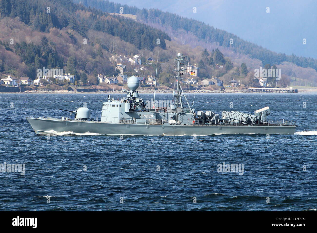 FGS S79 Wiesel (P6129), a Gepard-class fast attack/patrol craft of the ...