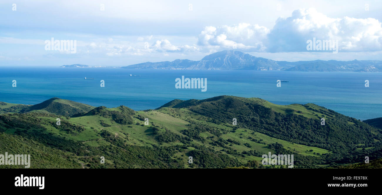 Strait of gibraltar aerial hi-res stock photography and images - Alamy