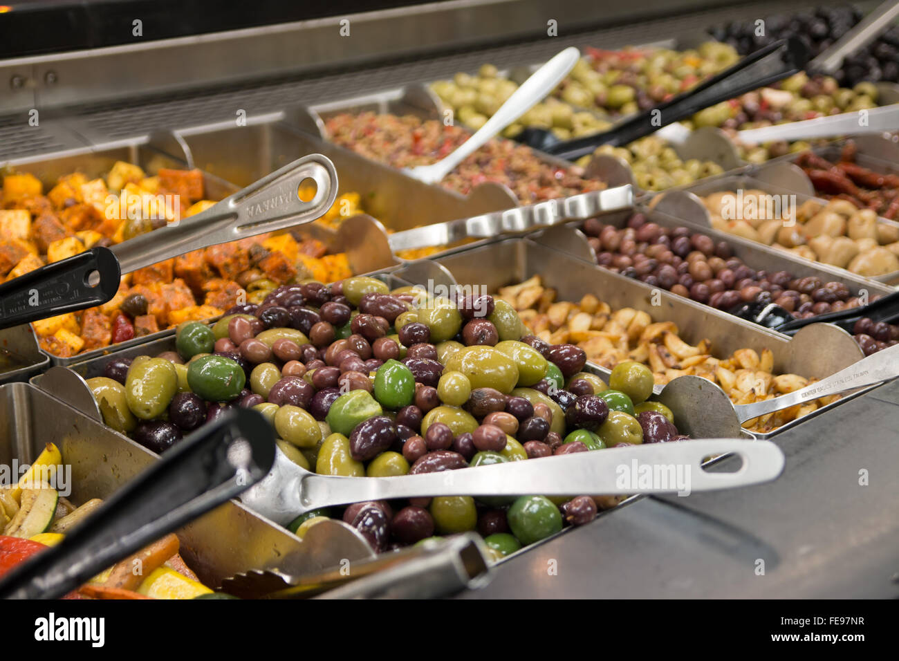 Olives food gourmet hi-res stock photography and images - Alamy