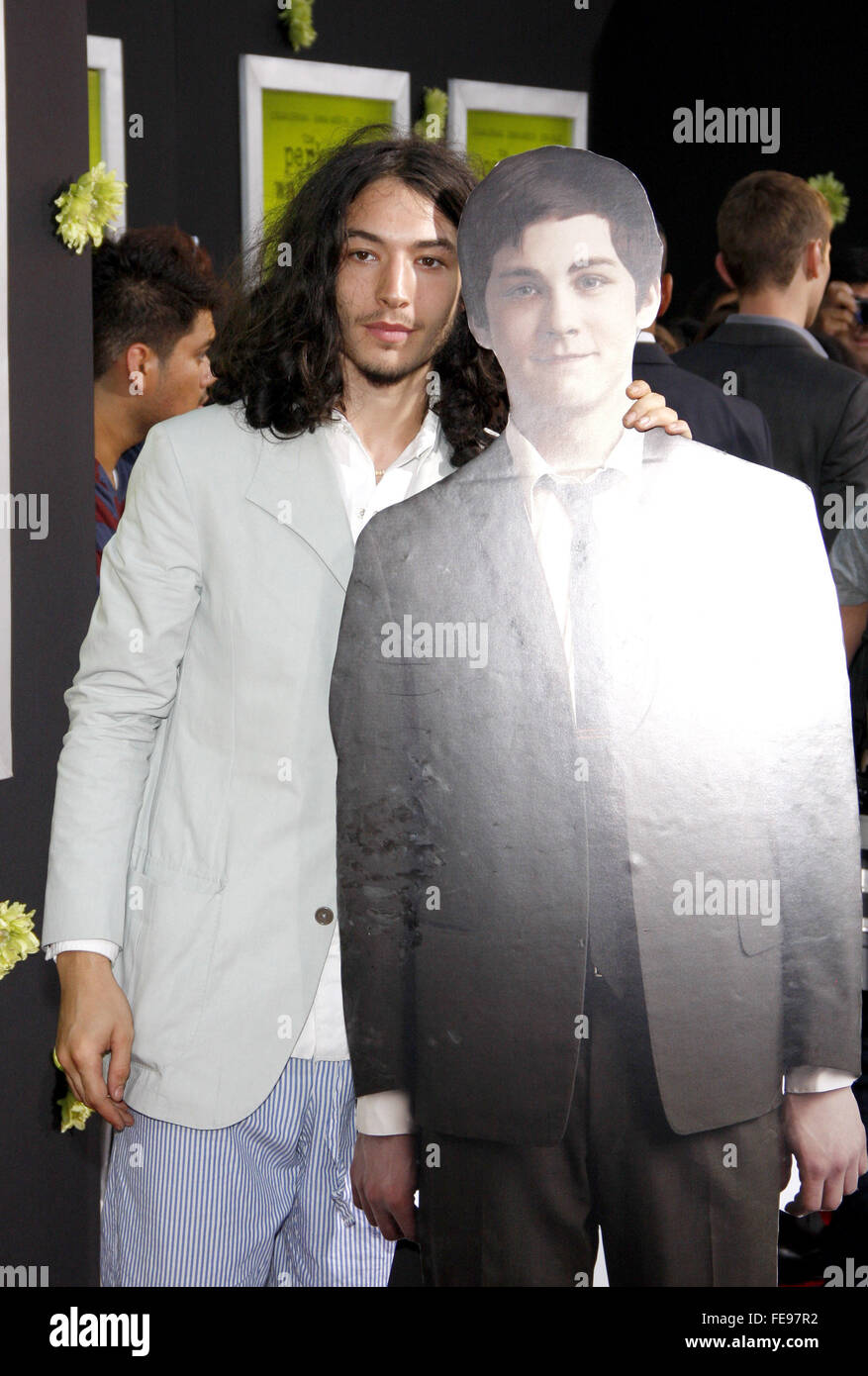 Ezra Miller at the Los Angeles premiere of "The Perks Of Being A ...