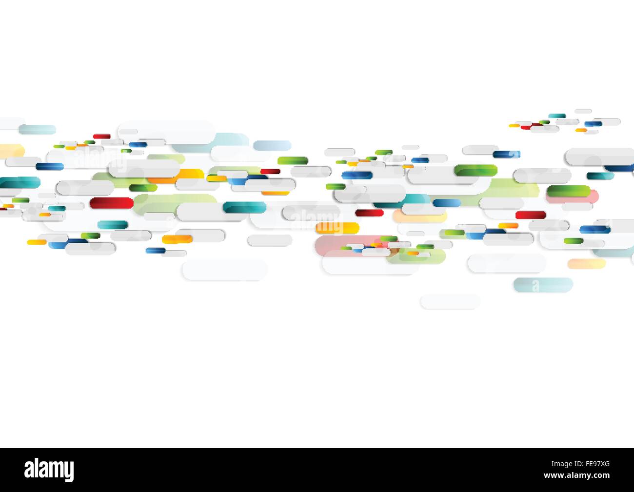 Colorful tech background. Vector illustration Stock Vector Image & Art ...