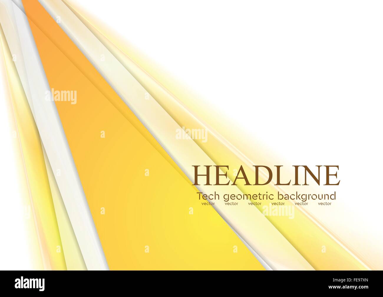 Bright stripes tech corporate design. Vector template background Stock ...