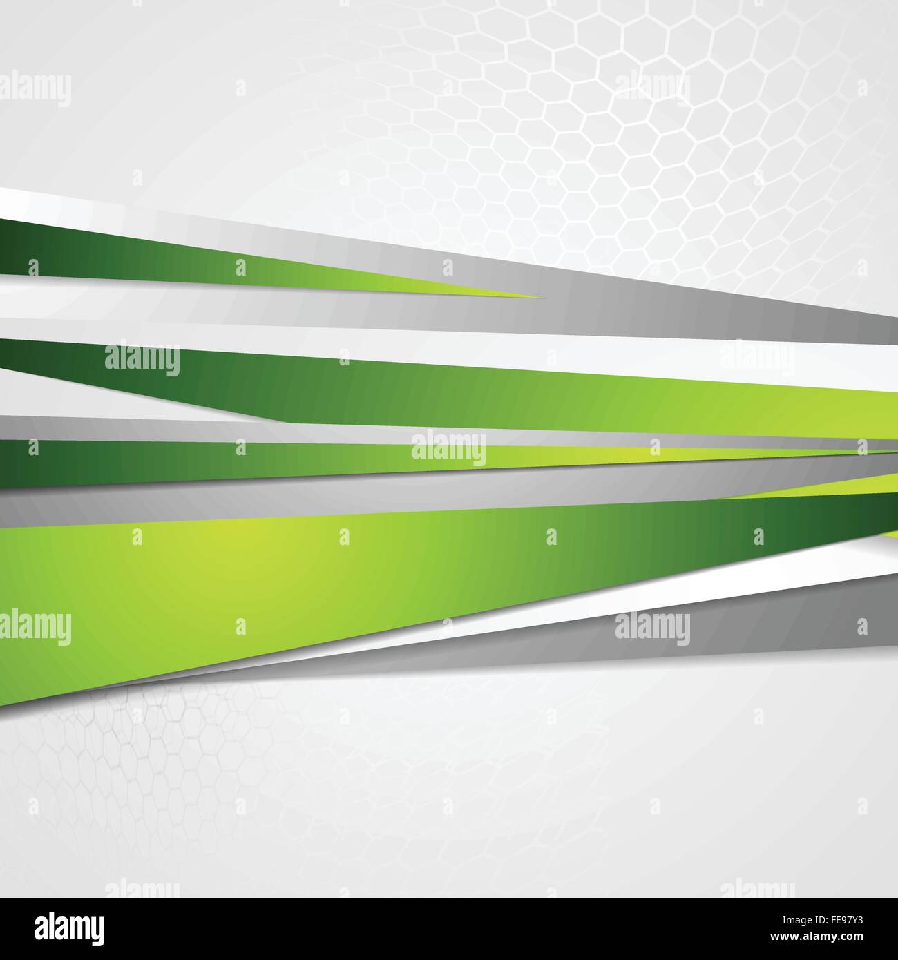 Abstract green grey corporate graphic design. Vector background ...