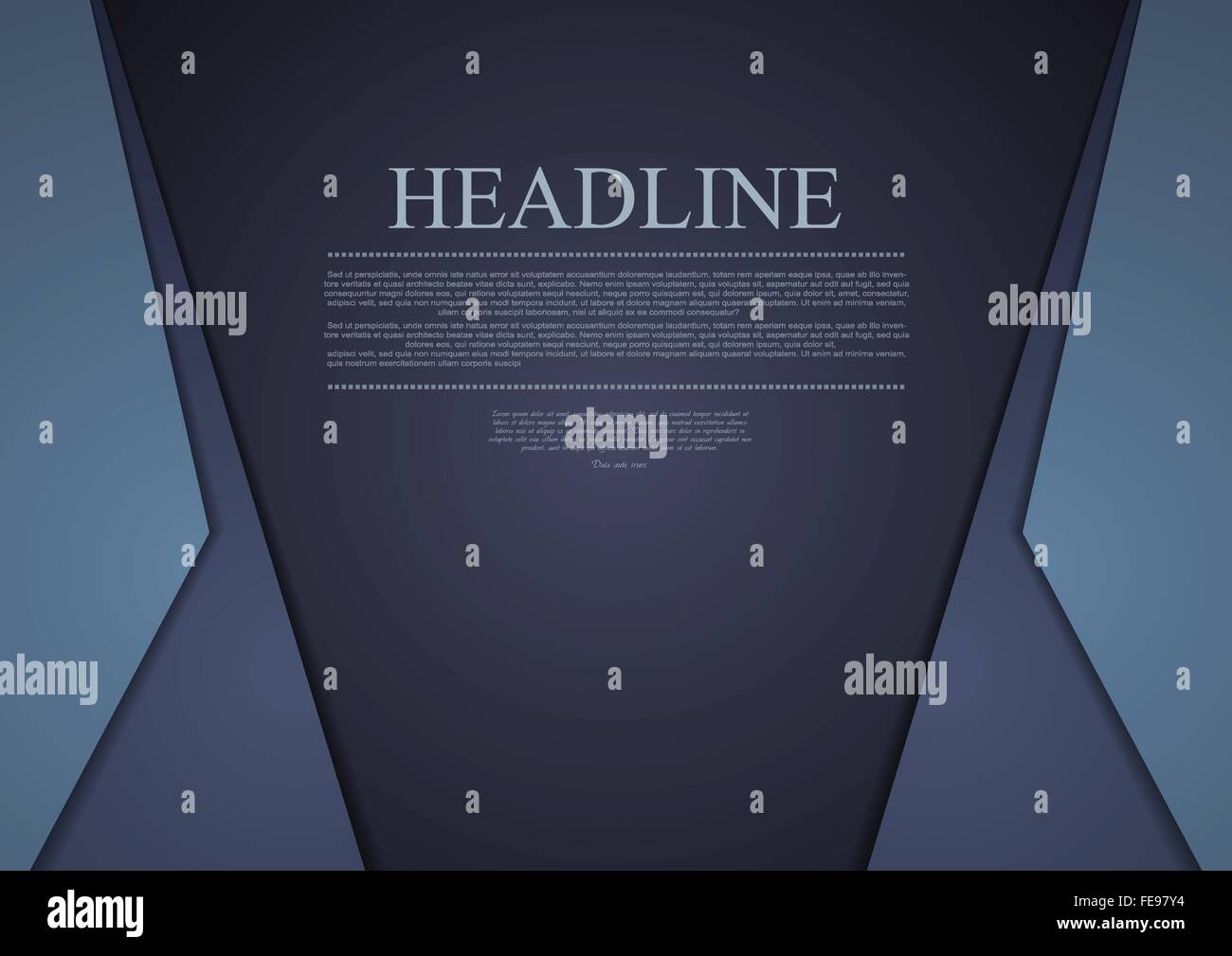 Dark blue corporate tech art background. Vector graphic design Stock ...