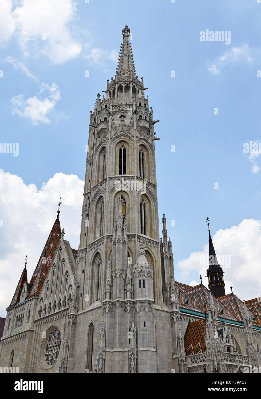 Mathias church tower budapest hi-res stock photography and images - Alamy