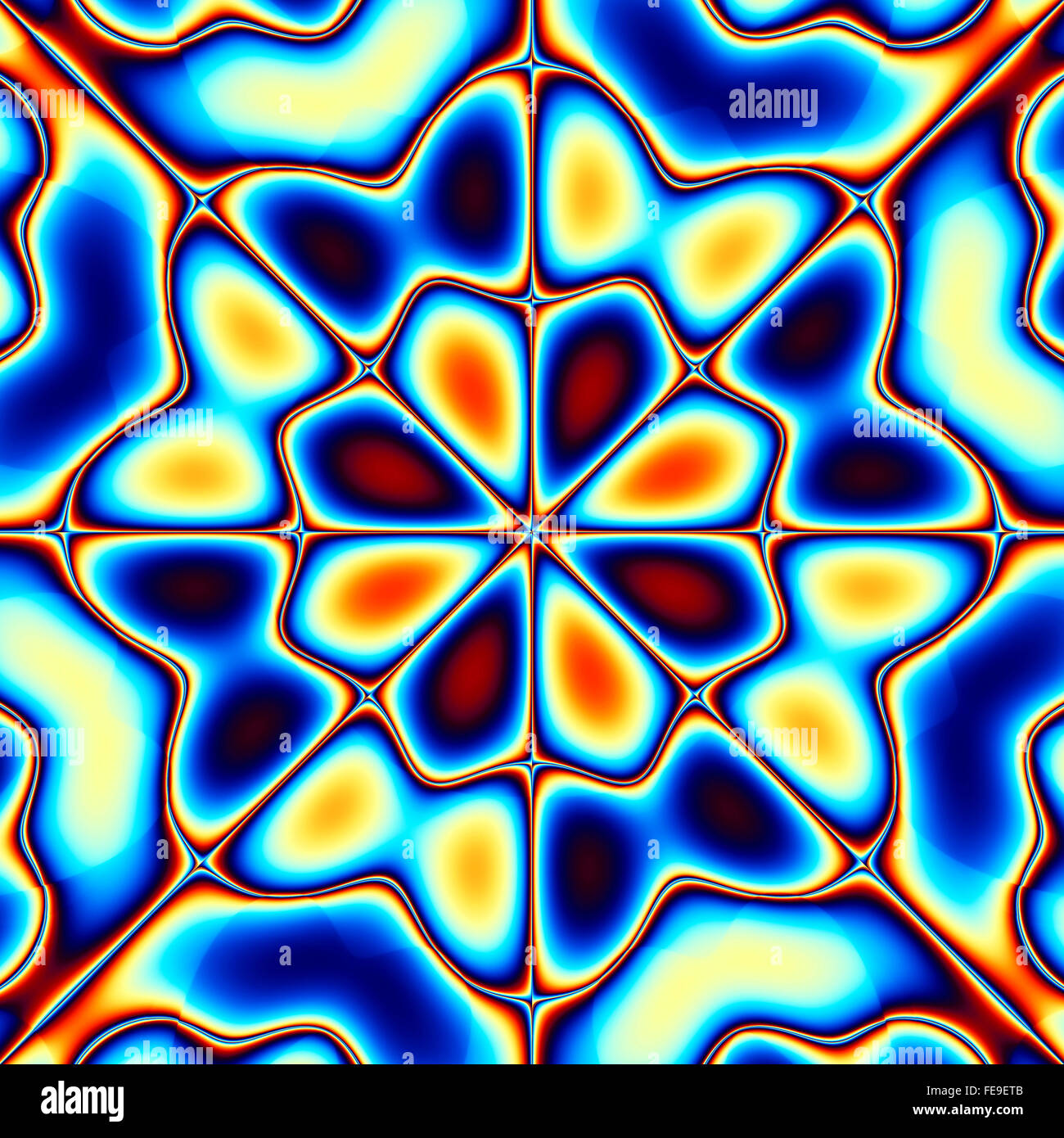 Arabesque kaleidoscope hi-res stock photography and images - Alamy