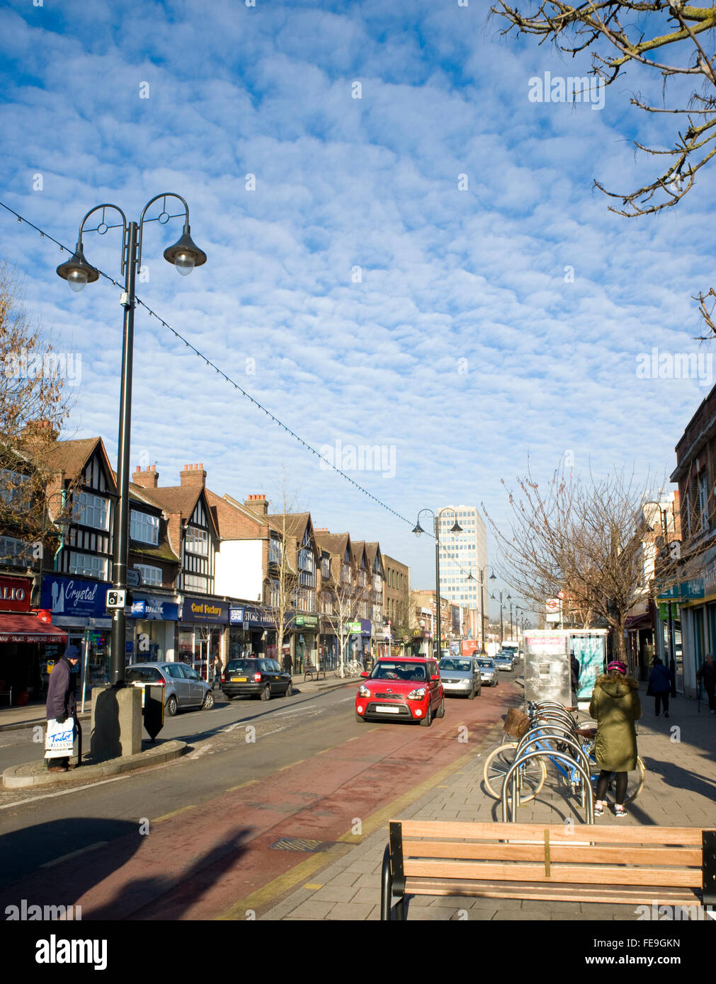 London High Street Stock Photo - Alamy