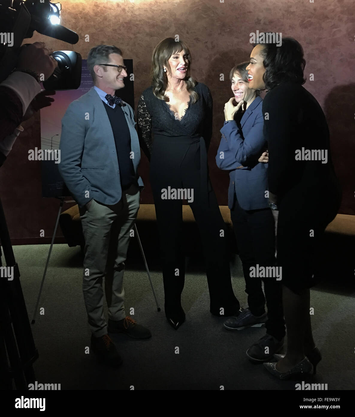 Celebrities attend a special screening of 'Tangerine' at Landmark Nuart ...