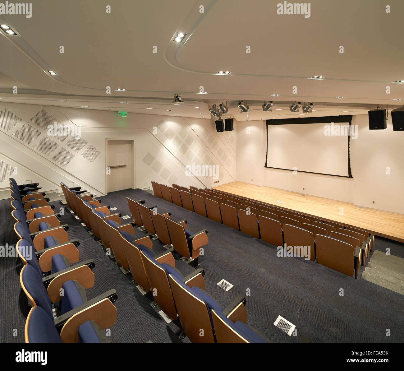 View across auditorium. Issam Fares Institute, Beirut, Beirut, Lebanon ...