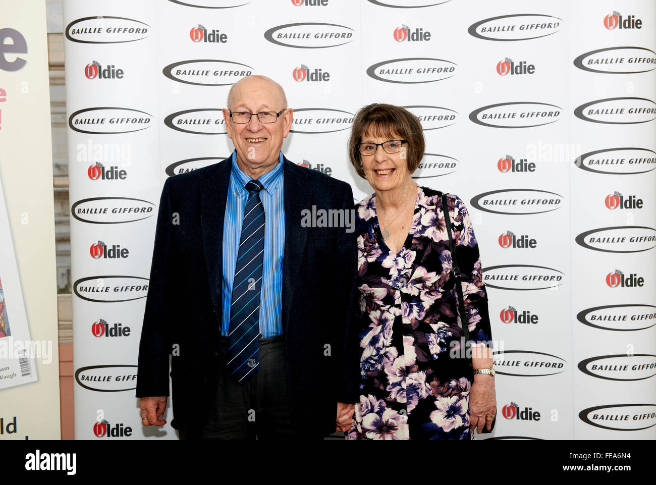 Leon and June Bernicoff at the Oldie of the Year Awards 2016 Stock ...