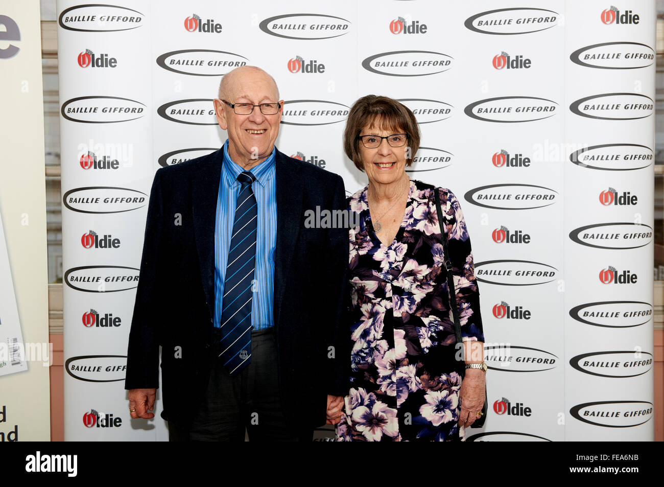 Leon and June Bernicoff at the Oldie of the Year Awards 2016 Stock ...