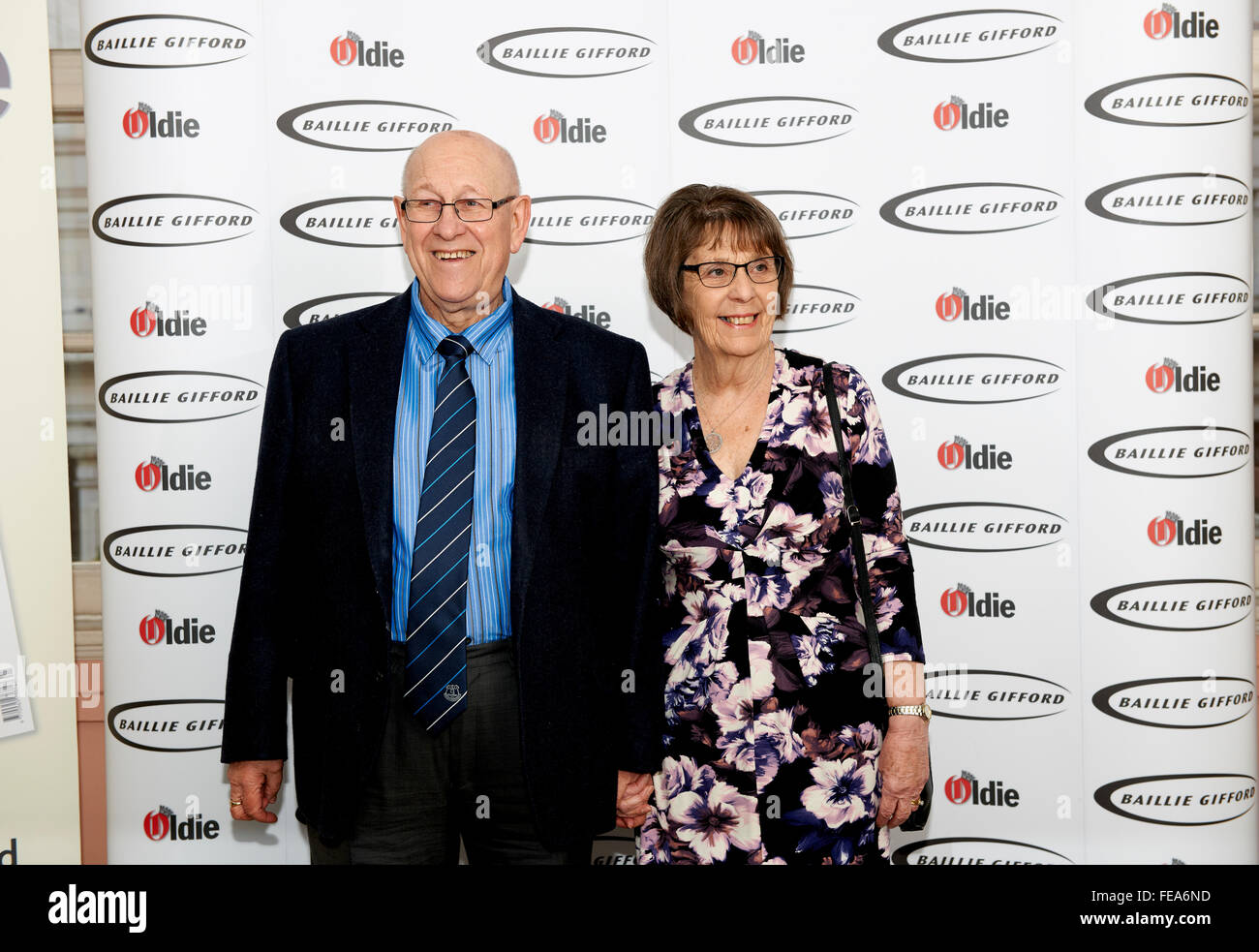 Leon and June Bernicoff at the Oldie of the Year Awards 2016 Stock ...