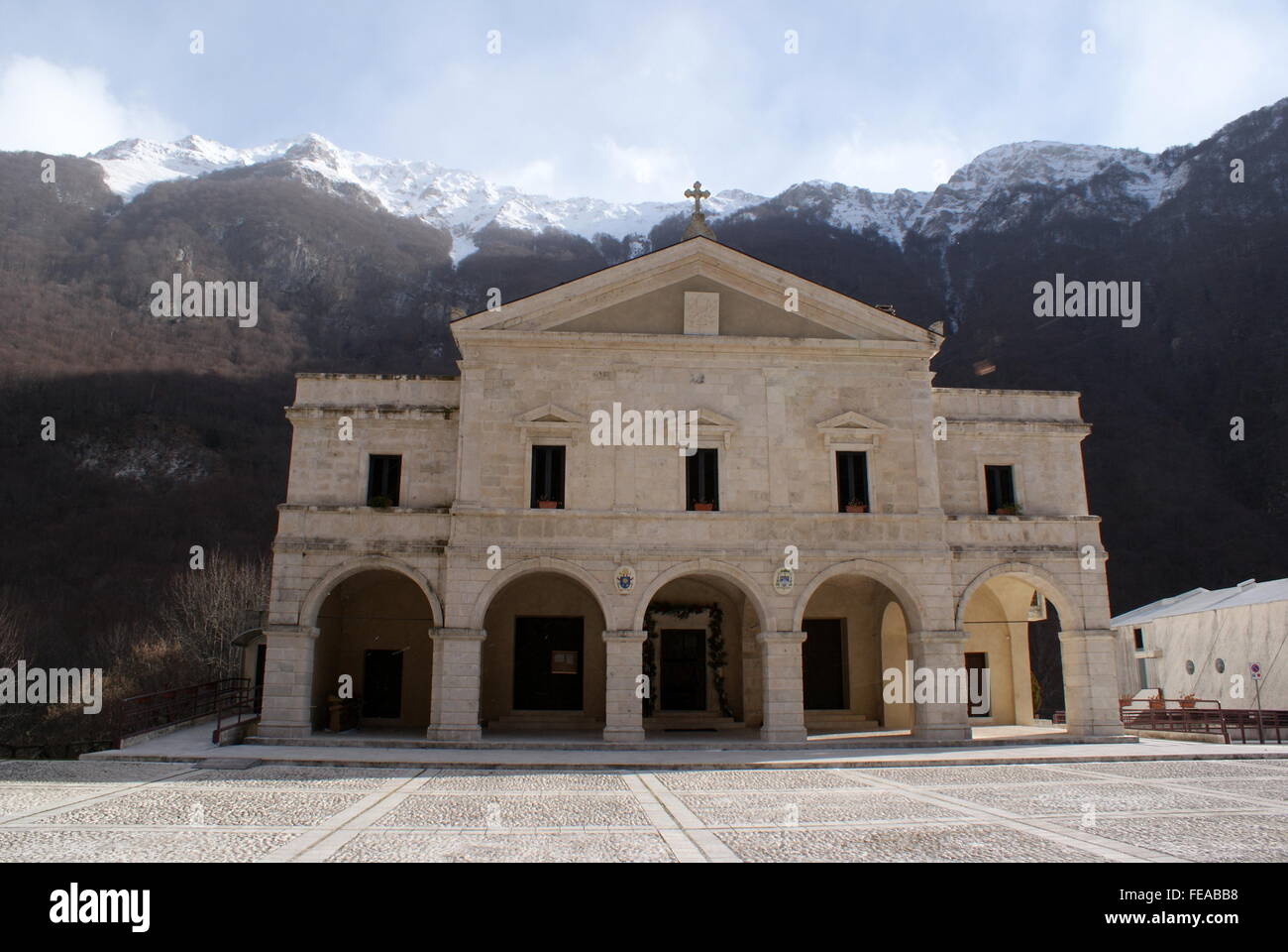 Sanctuary of Canneto, Settefrati, Lazio, Italy Stock Photo - Alamy