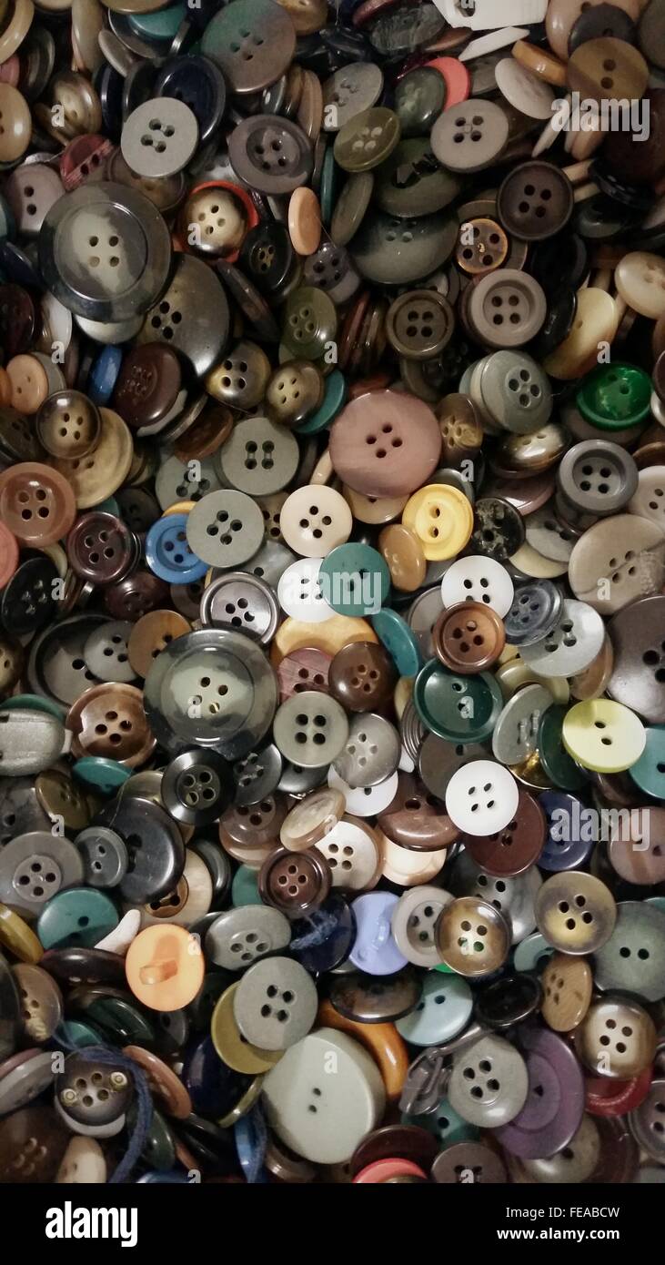 Stack Of Buttons High Resolution Stock Photography and Images - Alamy