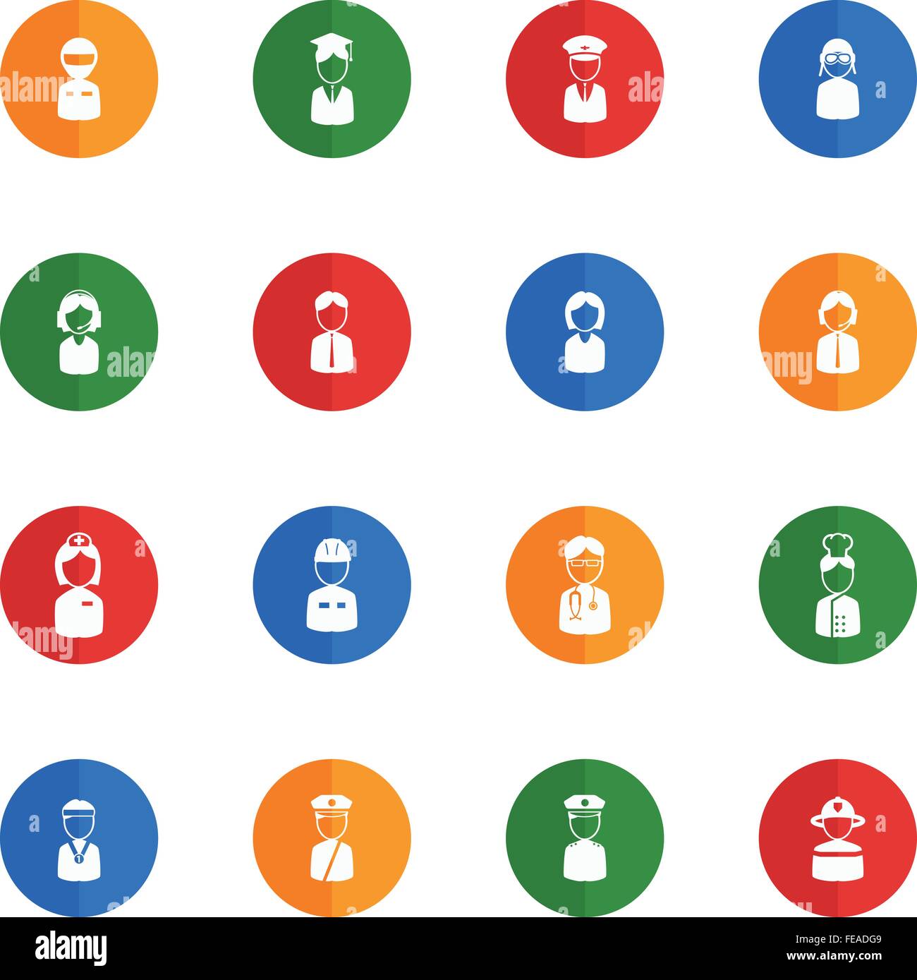 Professional ocupation Stock Vector Images - Alamy