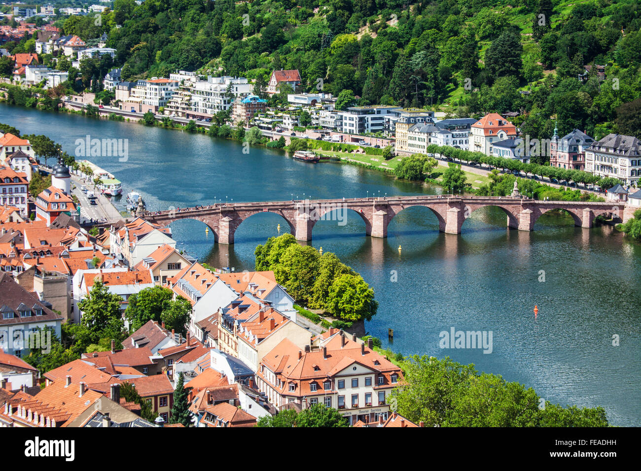 Heidelberg neckar bridge hi-res stock photography and images - Alamy