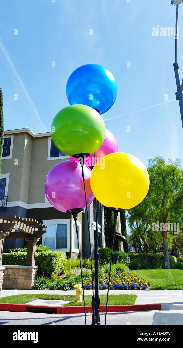 Balloon house hi-res stock photography and images - Alamy