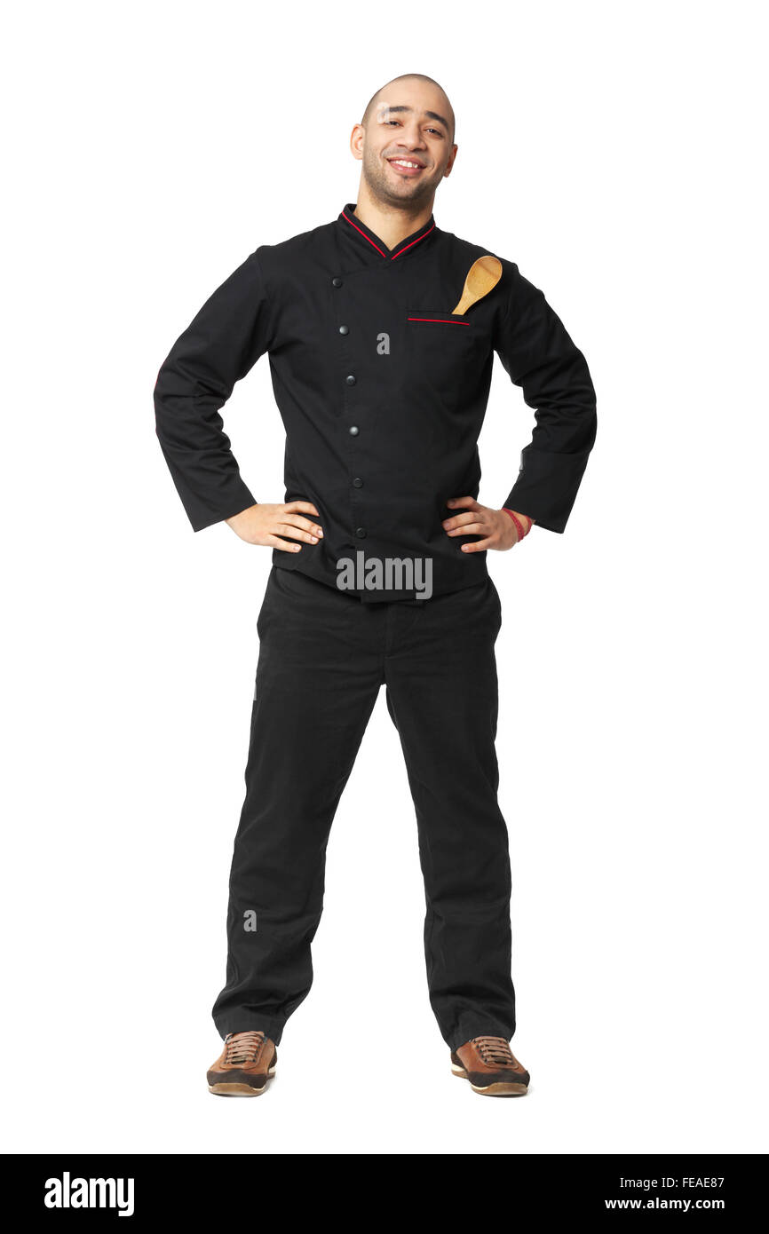 Chef full uniform hi-res stock photography and images - Alamy