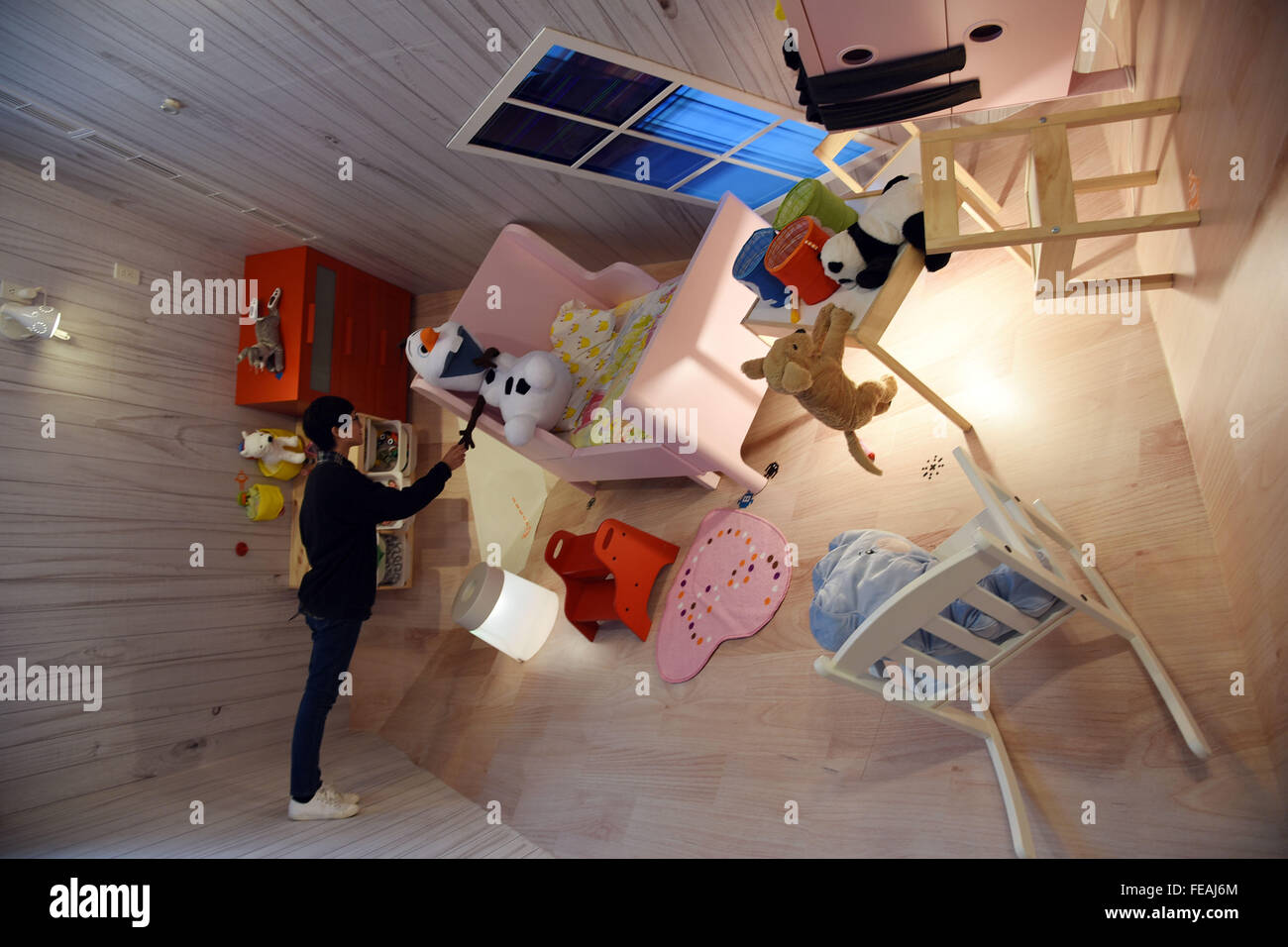 The upside down house hi-res stock photography and images - Alamy