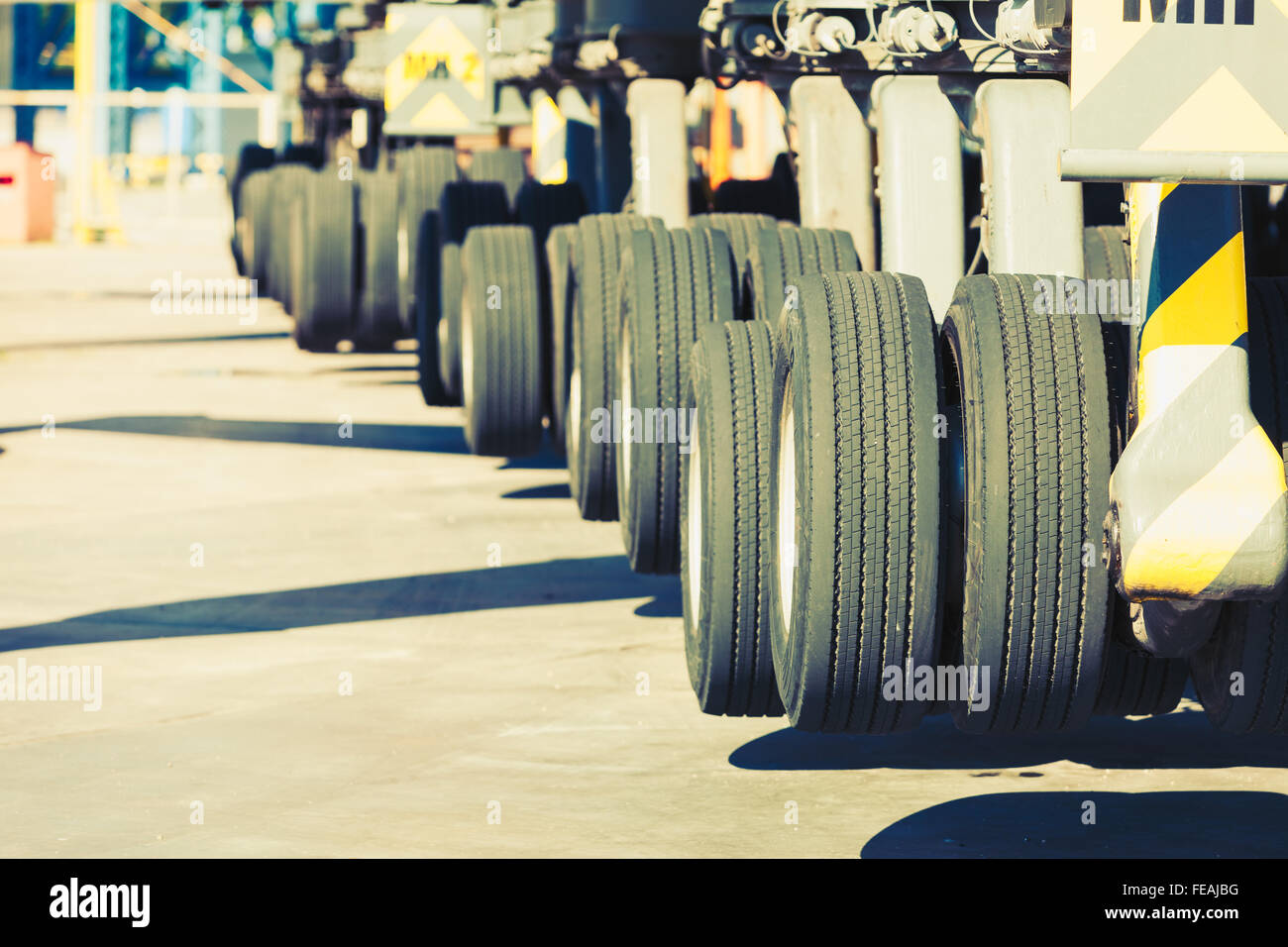 heavy vehicle big wheels of the building dozer or other machinery Stock ...