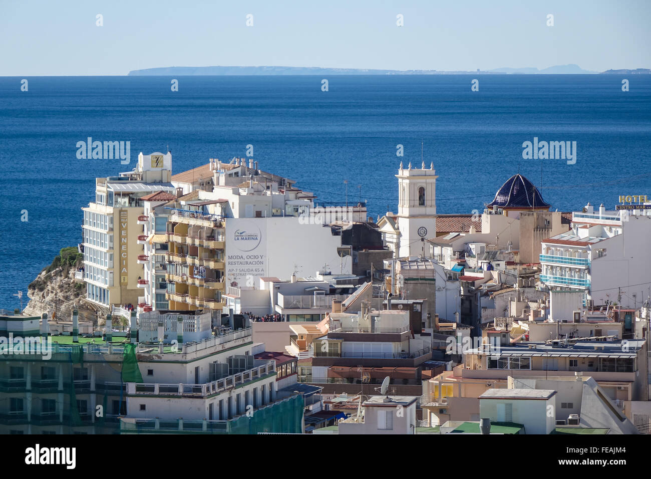 Benidorm old town hi-res stock photography and images - Alamy
