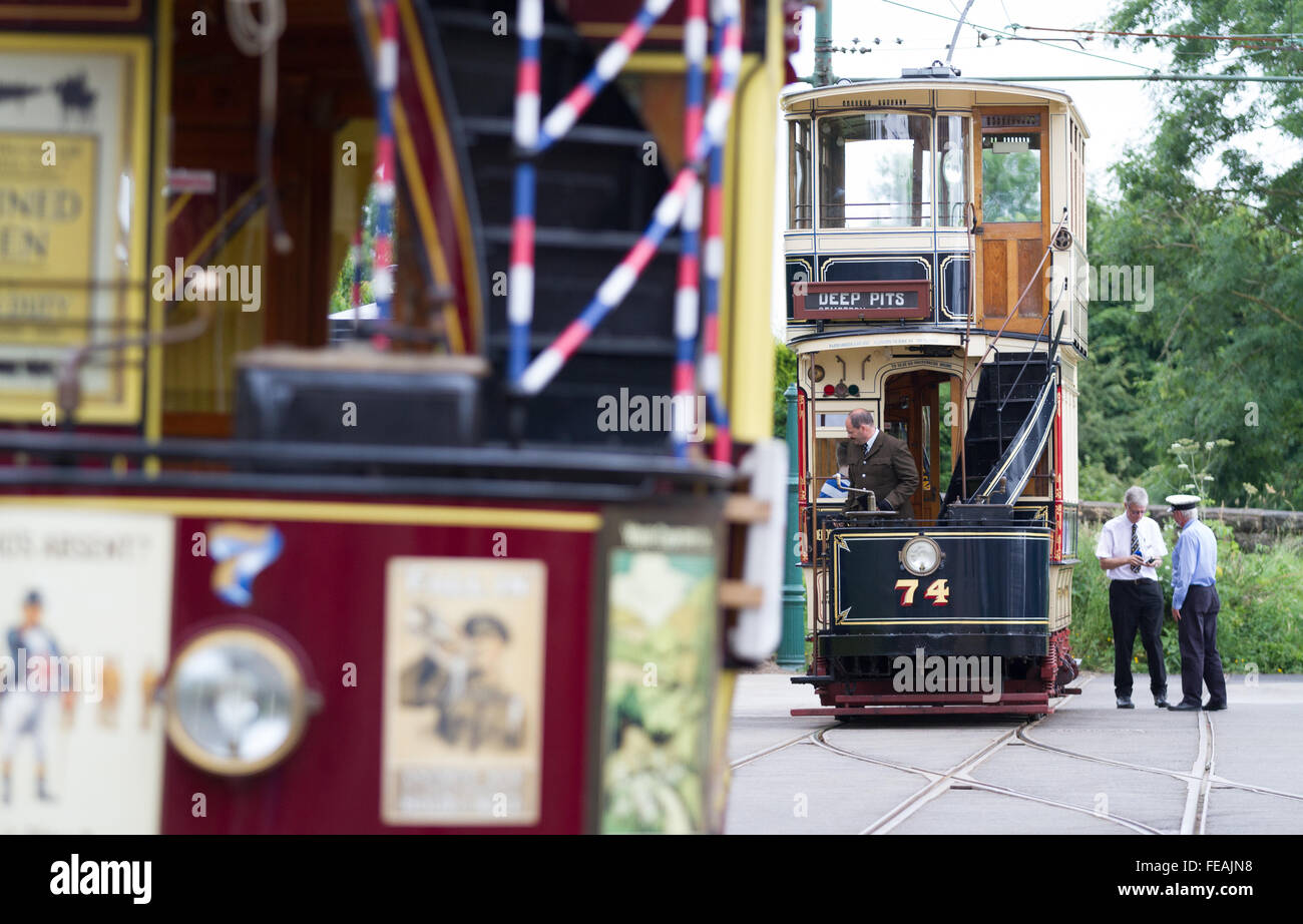 Vintage tram tramway between hi-res stock photography and images - Alamy