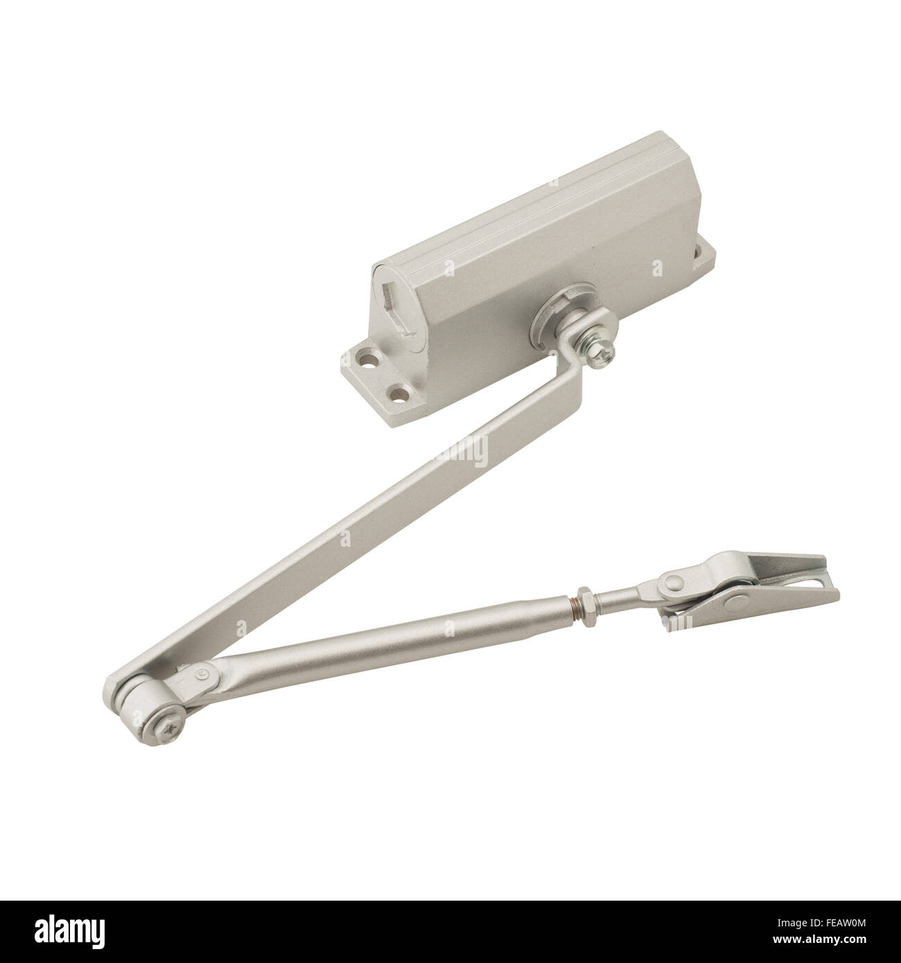 The device for automatic closing a door Stock Photo - Alamy