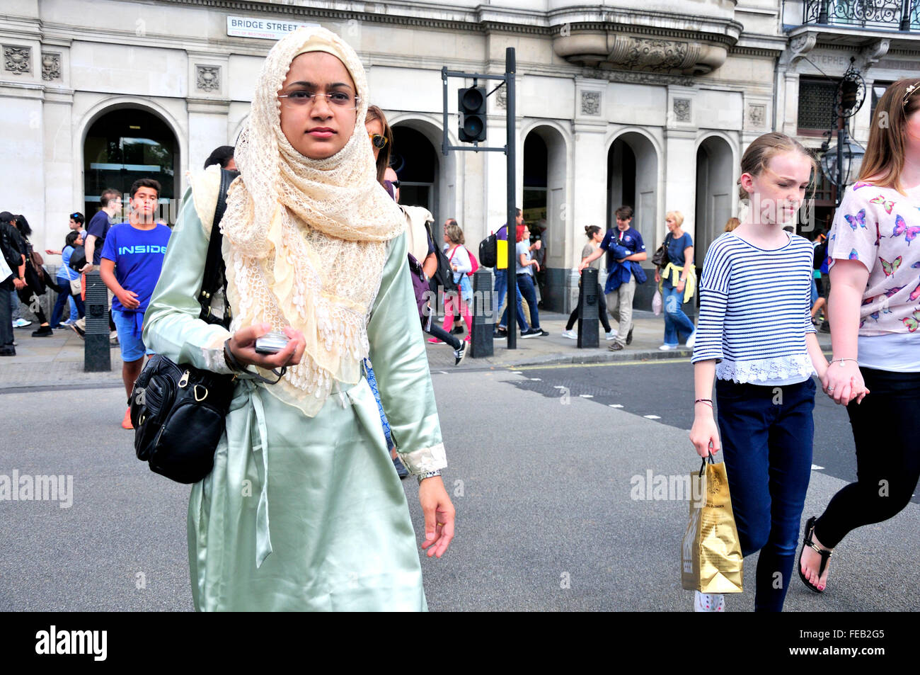 Muslim woman london young parliament hi-res stock photography and ...
