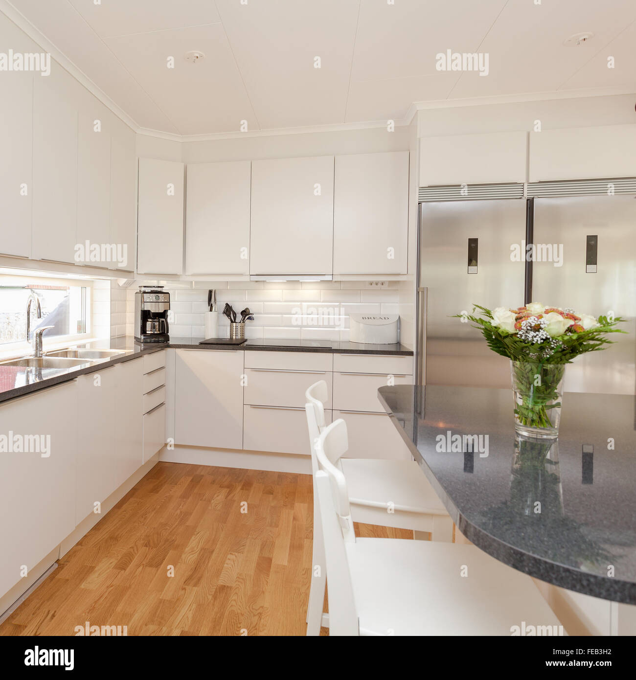 fancy kitchen interior Stock Photo - Alamy