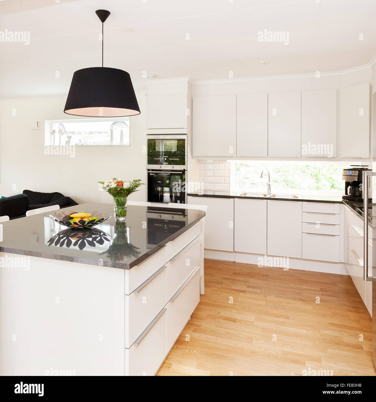stylish kitchen interior Stock Photo - Alamy